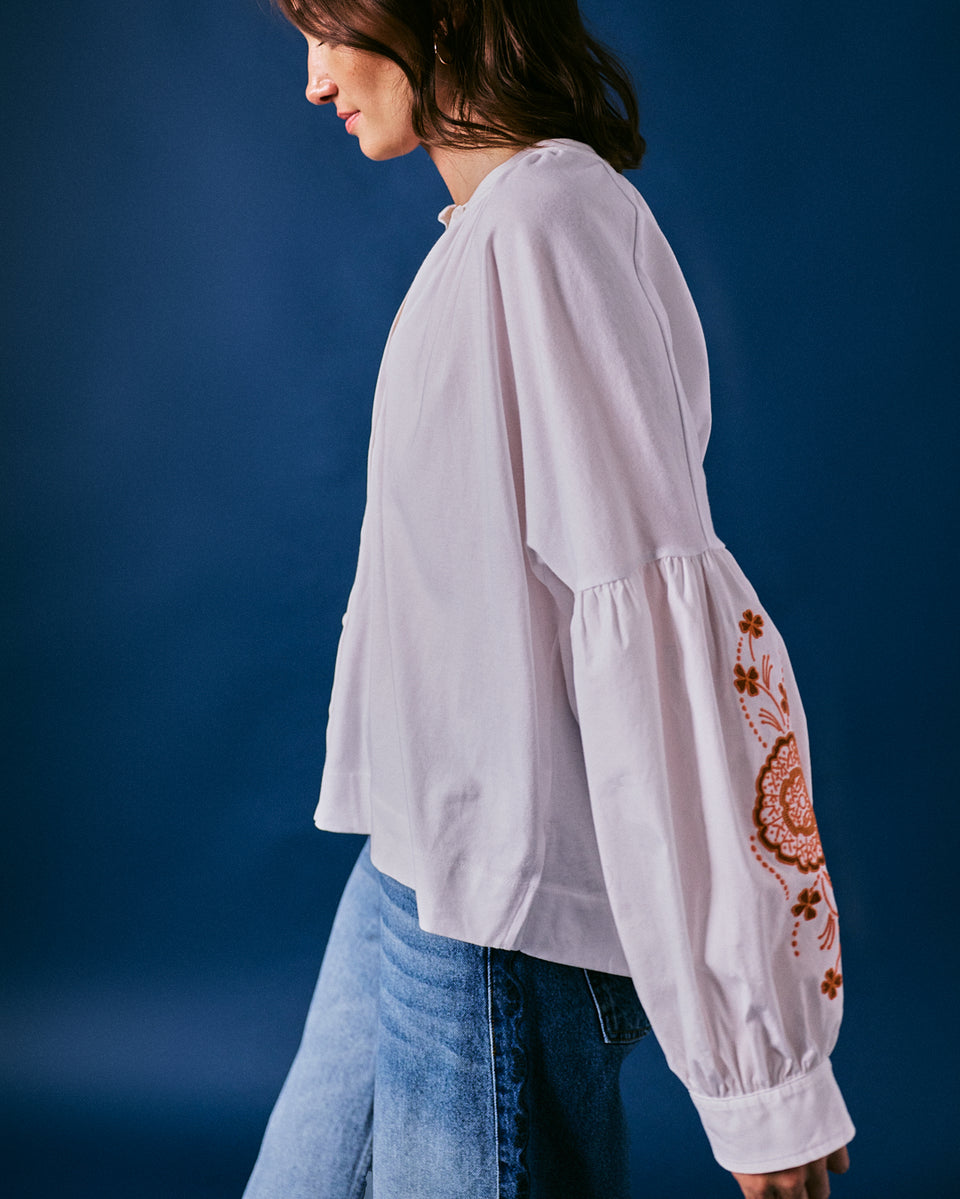 Mandala Embroidered Blouse – Cape Cove