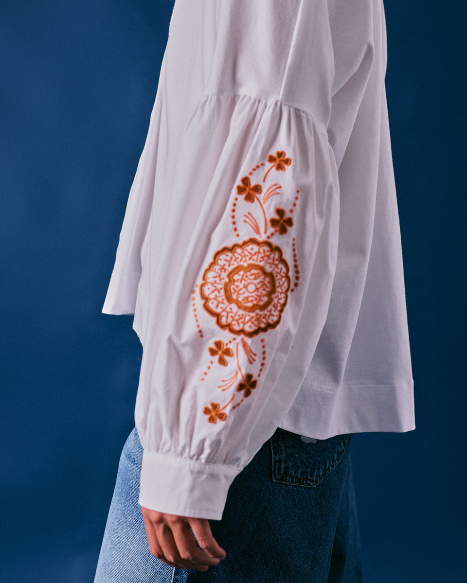 Mandala Embroidered Blouse – Cape Cove
